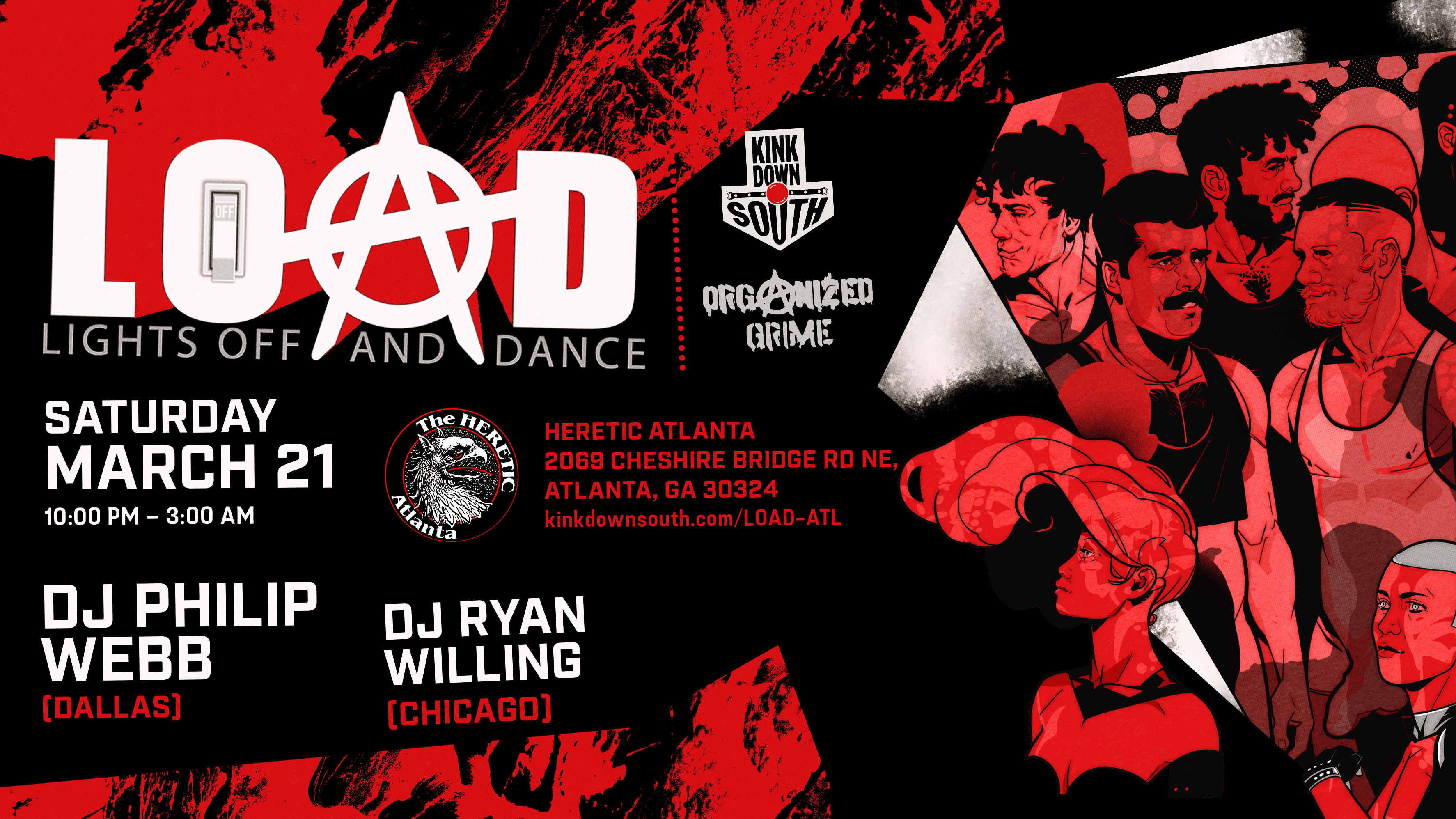 L.O.A.D. ATLANTA w/ Philip Webb | Kink Down South Events